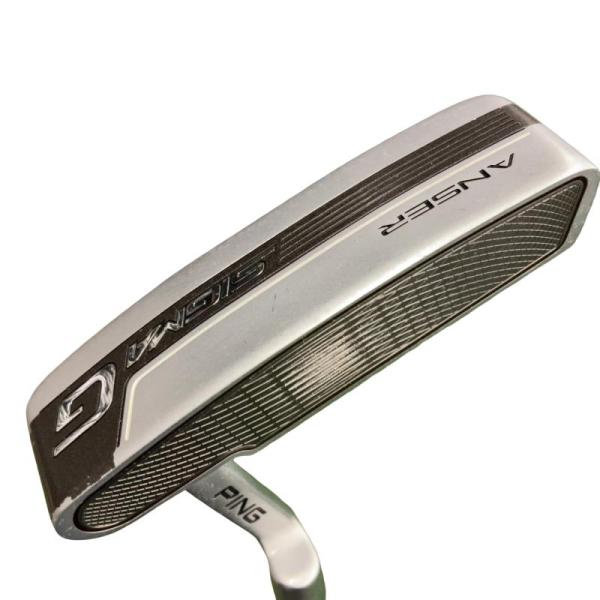 中古　Cランク　ピン　ＳＩＧＭＡ　Ｇ　ＳＩＧＭＡ　Ｇ　ＡＮＳＥＲ　３４インチ（ＰＰ６０）　パター　スチール 　フレックスその他 ロフト角:3.00