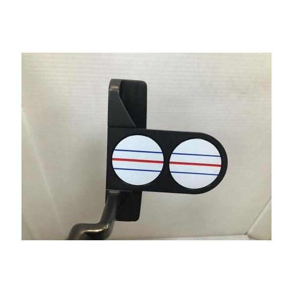 中古　Cランク　オデッセイ　ＴＲＩＰＬＥ　ＴＲＡＣＫ　ＴＲＩＰＬＥ　ＴＲＡＣＫ　２−ＢＡＬＬ　ＢＬＡＤＥ　３４インチ　パター　ＳＴＲＯＫＥ　ＬＡＢ　ＢＬＡＣＫ 　フレックスその他 ロフト角:3.00