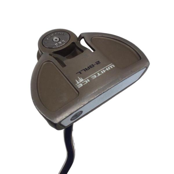 中古　Cランク　オデッセイ　ＷＨＩＴＥ　ＩＣＥ　ＷＨＩＴＥ　ＩＣＥ　２・ＢＡＬＬ　３４インチ　パター　スチール 　フレックスその他 ロフト角:3.00