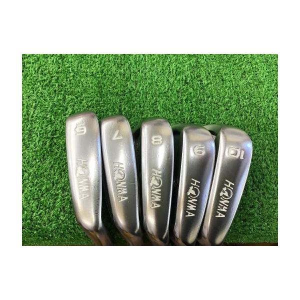 中古　Dランク　本間ゴルフ　ＴＯＵＲ　ＷＯＲＬＤ　ＴＯＵＲ　ＷＯＲＬＤ　ＴＷ７１７Ｐ　ＦＯＲＧＥＤ　　５Ｓ　レディース（実本数：５本セット）　アイアンセット　ＶＩＺＡＲＤ　Ｉ５００ 　フレックスＲ ロフト角:30.00