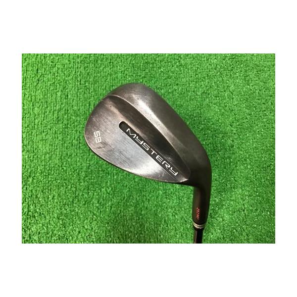 中古　Cランク　ミステリー（和宏エンタープライズ）　ＭＹＳＴＥＲＹ　ＭＹＳＴＥＲＹ　２１２ＭＦ（ノーメッキ黒染め）　５８°　ウェッジ　純正特注シャフト 　フレックスＸ ロフト角:58.00