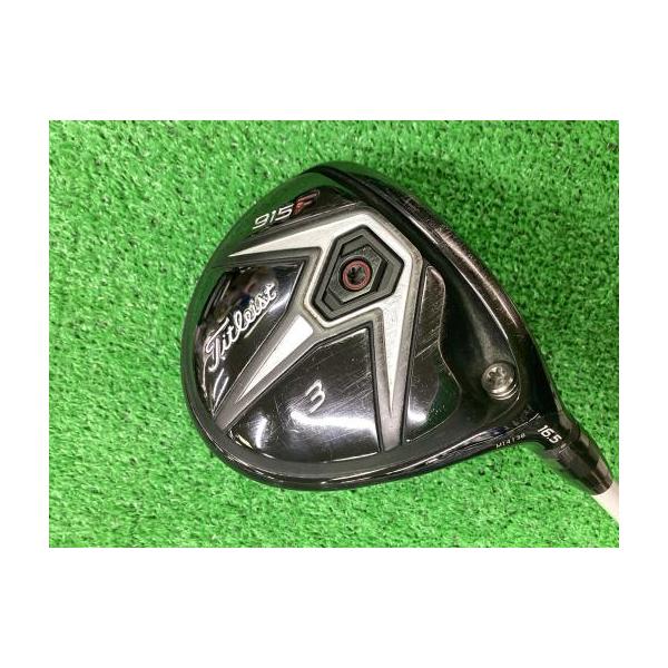 中古　Cランク　タイトリスト　９１５　９１５　Ｆ　３Ｗ（１６．５°）　フェアウェイウッド　純正特注シャフト 　フレックスＸ ロフト角:16.50