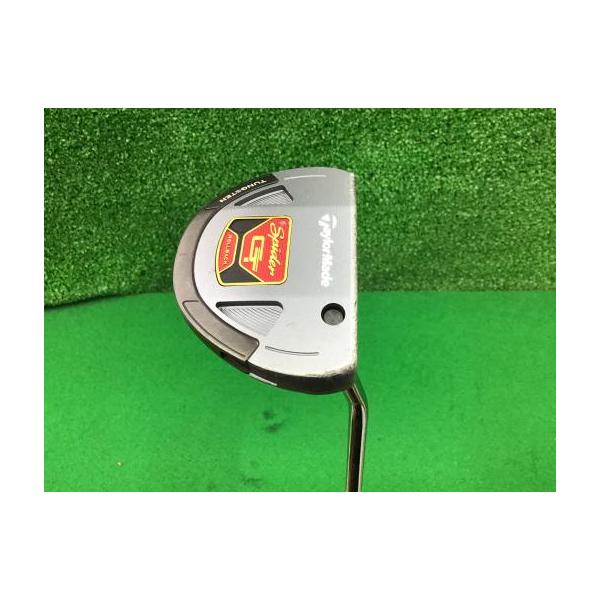 中古　Cランク　テーラーメイド　Ｓｐｉｄｅｒ　ＧＴ　Ｓｐｉｄｅｒ　ＧＴ　ＲＯＬＬＢＡＣＫ　ＳＩＬＶＥＲ／ＢＬＡＣＫ　シングルベンド　３４インチ　パター　スチール 　フレックスその他 ロフト角:3.00