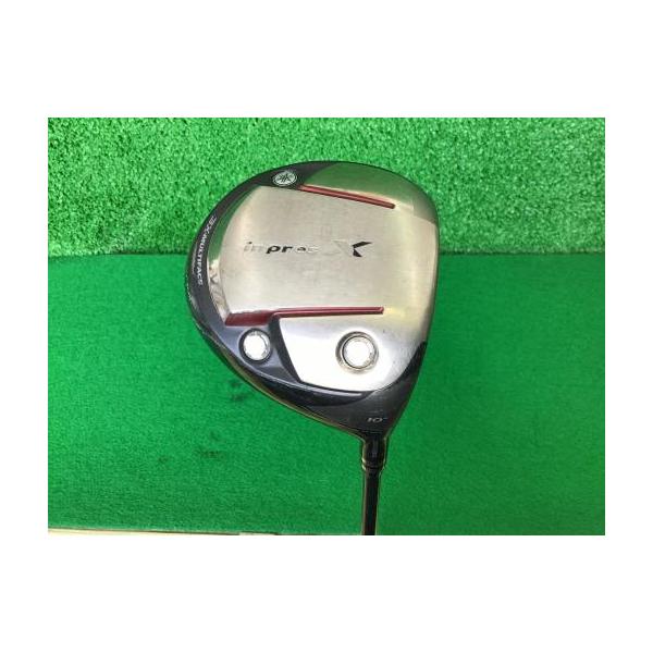 中古　Cランク　ヤマハ　ｉｎｐｒｅｓ　Ｘ　ｉｎｐｒｅｓ　Ｘ　４．６Ｄ　ＴｙｐｅＳ　ｒ．ｐ．ｍ．　１０°　ドライバー　ＭＵＸ−４０９Ｄ　Ｔｙｐｅ　Ｉ 　フレックスＳ ロフト角:10.00