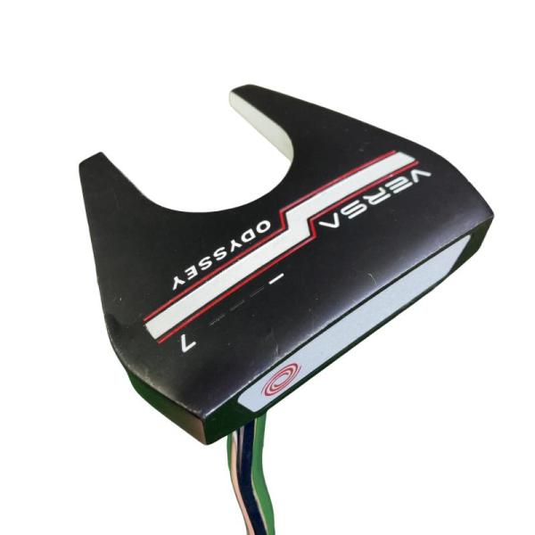 中古　Cランク　オデッセイ　ＶＥＲＳＡ　ＶＥＲＳＡ　＃７　ブラック（ホリゾンタル）　３２インチ　レディース　パター　スチール 　フレックスその他 ロフト角:3.00
