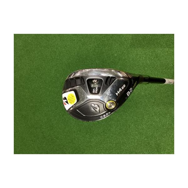 中古　Cランク　ブリヂストン　ＢＲＩＤＧＥＳＴＯＮＥ　ＢＲＩＤＧＥＳＴＯＮＥ　Ｂ２　ＨＴ　Ｈ４　ユーティリティ　ＶＡＮＱＵＩＳＨ　ＢＳ５０ｈ 　フレックスＳＲ ロフト角:22.00