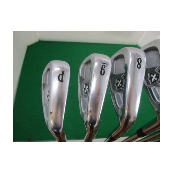 中古　Dランク　キャロウェイ　Ｘ　Ｘ　ＦＯＲＧＥＤ（２００９）　６Ｓ（実本数：６本セット）　アイアンセット　Ｍｅｍｐｈｉｓ　１０　ＤＢ 　フレックスＵＮＩ ロフト角:26.00