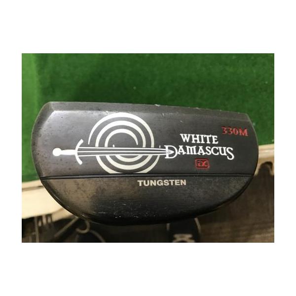 中古　Cランク　オデッセイ　ＷＨＩＴＥ　ＤＡＭＡＳＣＵＳ　ｉｘ　ＷＨＩＴＥ　ＤＡＭＡＳＣＵＳ　ｉｘ　３３０Ｍ　３４インチ　パター　スチール 　フレックスその他 ロフト角:3.00