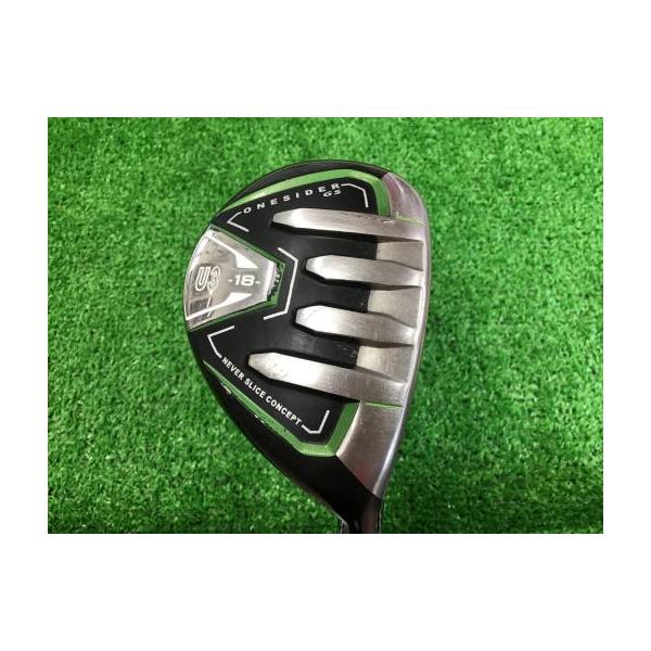 中古　Cランク　つるや　ＯＮＥＳＩＤＥＲ　ＯＮＥＳＩＤＥＲ　ＧＳ　Ｕ３　ユーティリティ　ＯＮＥＳＩＤＥＲ　ＧＳ 　フレックスＲ ロフト角:18.00