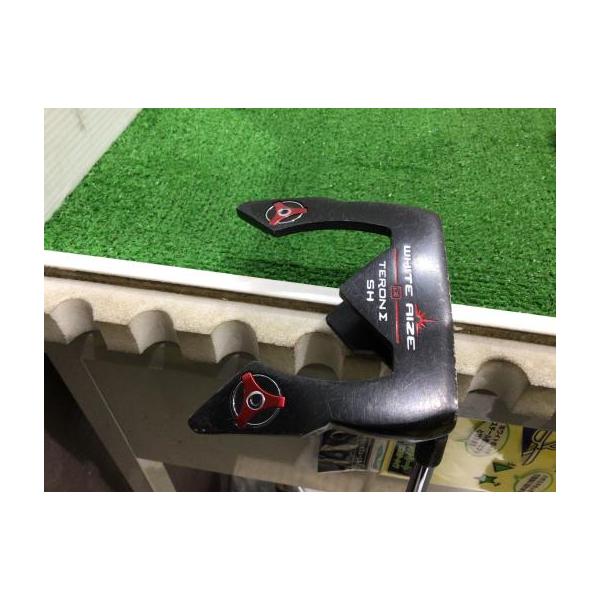中古　Dランク　オデッセイ　ＷＨＩＴＥ　ＲＩＺＥ　ｉｘ　ＷＨＩＴＥ　ＲＩＺＥ　ｉｘ　ＴＥＲＯＮ　Σ　ＳＨ　３３インチ　パター　スチール 　フレックスその他 ロフト角:3.00