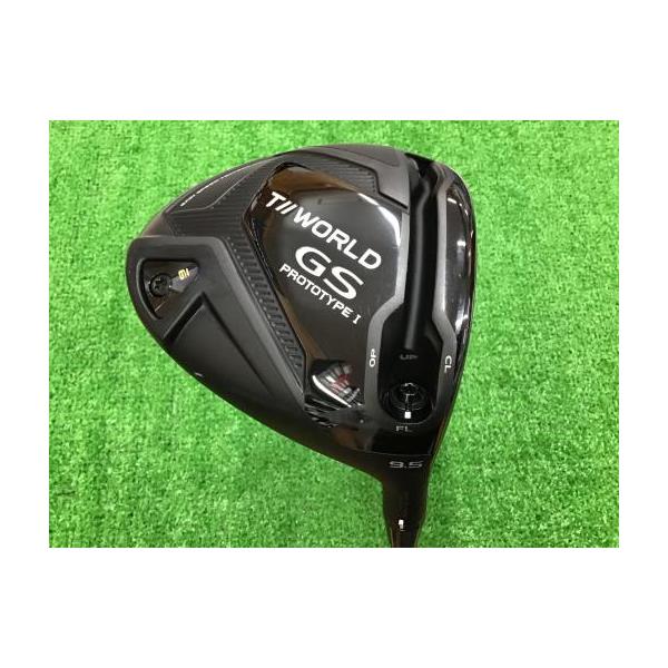 中古　Cランク　本間ゴルフ　ＴＯＵＲ　ＷＯＲＬＤ　ＴＯＵＲ　ＷＯＲＬＤ　ＧＳ　ＰＲＯＴＯＴＹＰＥ　Ｉ　９．５°　ドライバー　ＶＩＺＡＲＤ　ＦＺ−５ 　フレックスＳ ロフト角:9.50