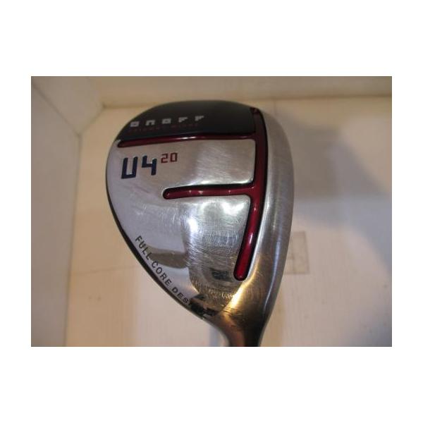 中古　Cランク　ダイワ（グローブライド）　ＯＮＯＦＦ　ＯＮＯＦＦ　ＦＡＩＲＷＡＹ　ＷＩＮＧＳ（２０２０）　ＡＫＡ　Ｕ４　ユーティリティ　ＳＭＯＯＴＨ　ＫＩＣＫ　ＭＰ−５２０Ｕ 　フレックスＳＲ ロフト角:20.00