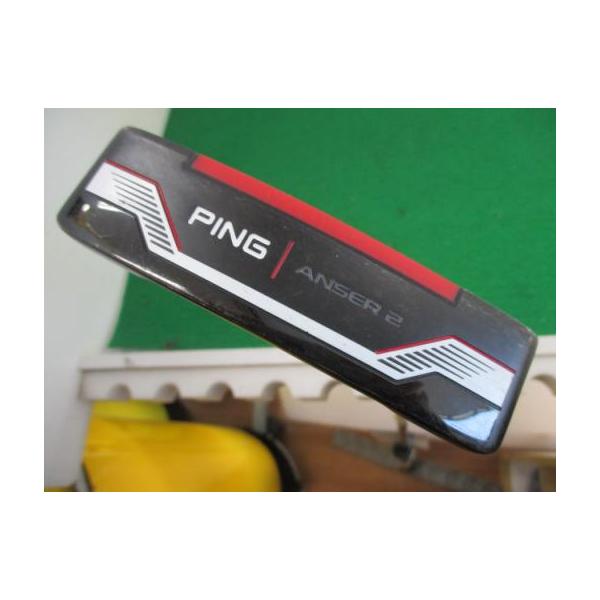 中古　Cランク　ピン　ＰＩＮＧ　ＰＩＮＧ　ＡＮＳＥＲ　２（２０２１）　３５インチ（ＰＰ５８）　パター　スチール 　フレックスその他 ロフト角:3.00
