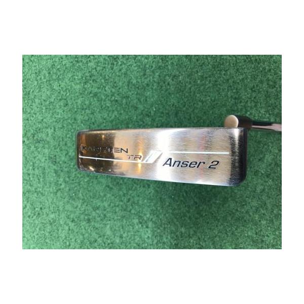 中古　Cランク　ピン　ＫＡＲＳＴＥＮ　ＴＲ　ＫＡＲＳＴＥＮ　ＴＲ　Ａｎｓｅｒ　２　３４．０インチ　パター　スチール 　フレックスその他 ロフト角:0.00