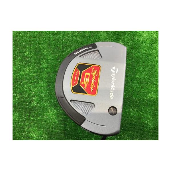 中古　Cランク　テーラーメイド　Ｓｐｉｄｅｒ　ＧＴ　Ｓｐｉｄｅｒ　ＧＴ　ＲＯＬＬＢＡＣＫ　ＳＩＬＶＥＲ／ＢＬＡＣＫ　シングルベンド　３４インチ　パター　スチール 　フレックスその他 ロフト角:3.00
