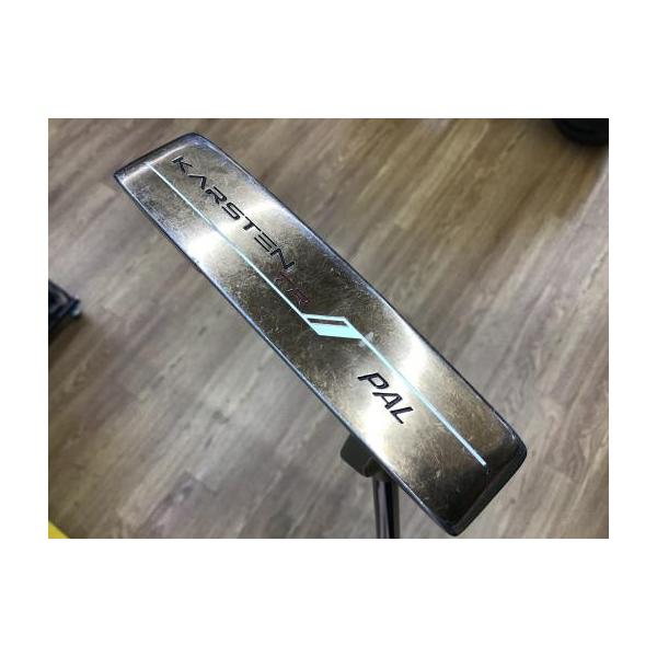 中古　Dランク　ピン　ＫＡＲＳＴＥＮ　ＴＲ　ＫＡＲＳＴＥＮ　ＴＲ　ＰＡＬ（長さ調整機能付き）　パター　スチール 　フレックスその他 ロフト角:0.00