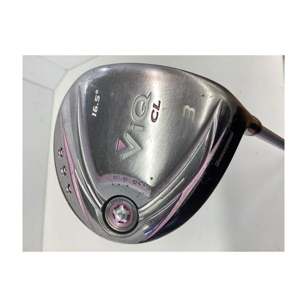 中古　Dランク　ブリヂストン　ＴＯＵＲＳＴＡＧＥ　ＴＯＵＲＳＴＡＧＥ　ＶｉＱ　ＣＬ（２０１０）　３Ｗ　（クリスタルピンク）　フェアウェイウッド　ＶＴ−３０ｗ 　フレックスＡ ロフト角:16.50