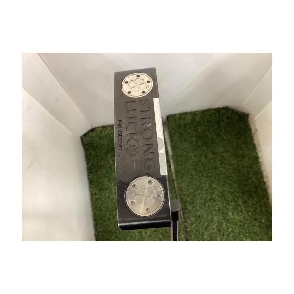 中古　Cランク　ＢＡＬＤＯ　ＳＴＲＯＮＧ　ＬＵＣＫ　ＳＴＲＯＮＧ　ＬＵＣＫ　ＣＵＳＴＯＭ（ピン型）　パター　純正特注シャフト 　フレックスその他 ロフト角:3.00