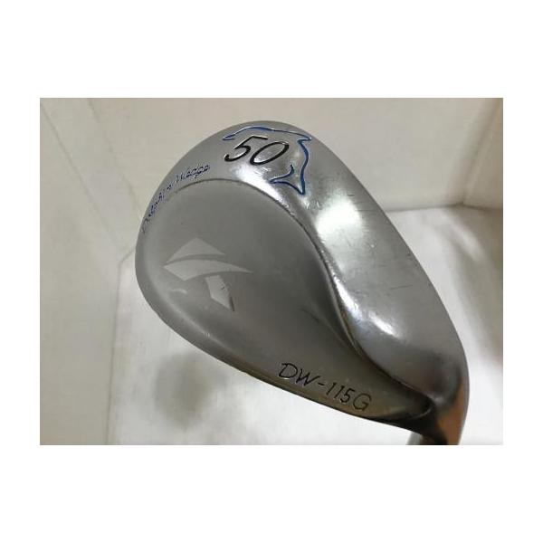中古　Cランク　キャスコ　Ｄｏｌｐｈｉｎ　Ｗｅｄｇｅ　Ｄｏｌｐｈｉｎ　Ｗｅｄｇｅ　ＤＷ−１１５Ｇ　５０°　ウェッジ　Ｄｙｎａｍｉｃ　Ｇｏｌｄ 　フレックスＳ ロフト角:50.00