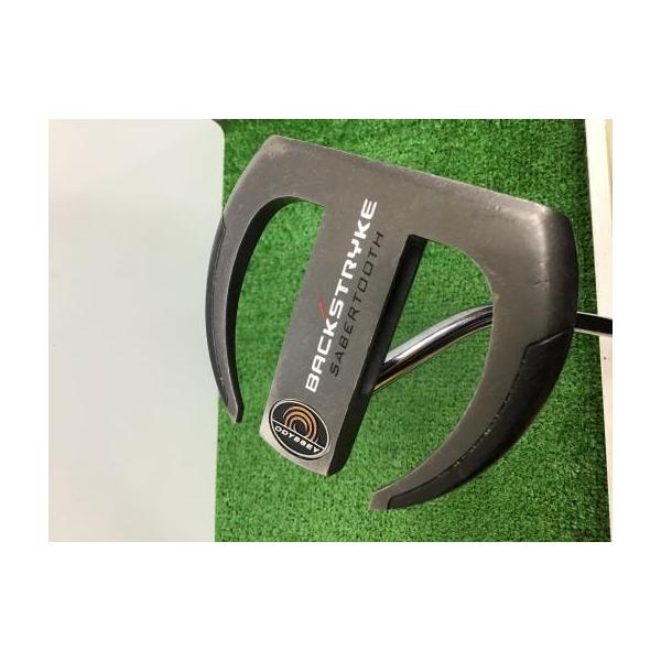 中古　Dランク　オデッセイ バックストライク セイバートゥース BACK STRYKE Sabertooth 34インチ パター 34インチ
