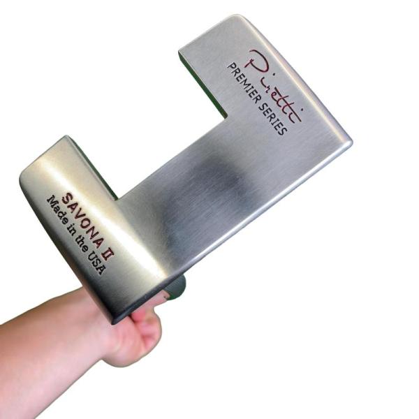中古　Cランク　Ｐｉｒｅｔｔｉ　ＰＲＥＭＩＥＲ　ＳＥＲＩＥＳ　ＰＲＥＭＩＥＲ　ＳＥＲＩＥＳ　ＳＡＶＯＮＡ　ＩＩ　３３インチ　パター　スチール 　フレックスその他 ロフト角:2.50