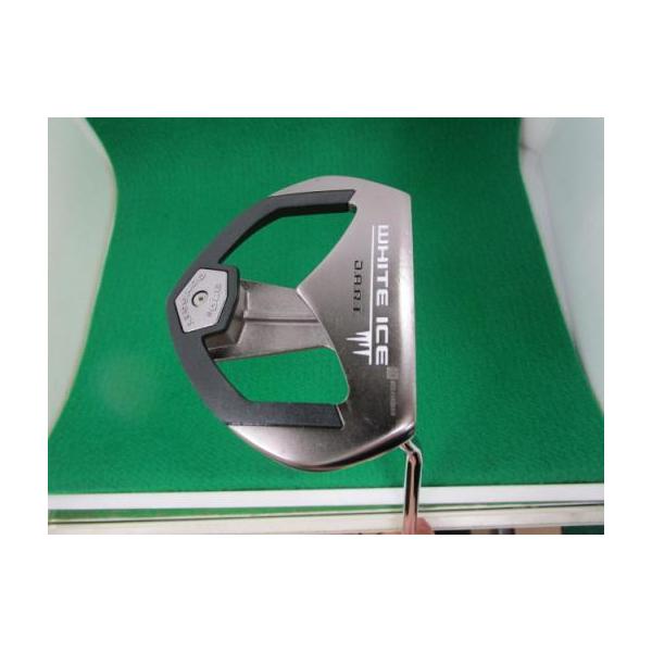 中古　Cランク　オデッセイ　ＷＨＩＴＥ　ＩＣＥ　ＷＨＩＴＥ　ＩＣＥ　Ｄ．Ａ．Ｒ．Ｔ．　３２インチ　パター　スチール 　フレックスその他 ロフト角:3.00