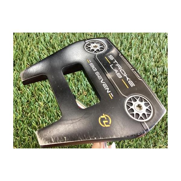 中古　Cランク　オデッセイ　ＳＴＲＯＫＥ　ＬＡＢ　ＢＬＡＣＫ　ＳＴＲＯＫＥ　ＬＡＢ　ＢＬＡＣＫ　ＢＩＧ　ＳＥＶＥＮ　ＴＵ　３３インチ　パター　ＳＴＲＯＫＥ　ＬＡＢ　ＢＬＡＣＫ 　フレックスその他 ロフト角:0.00