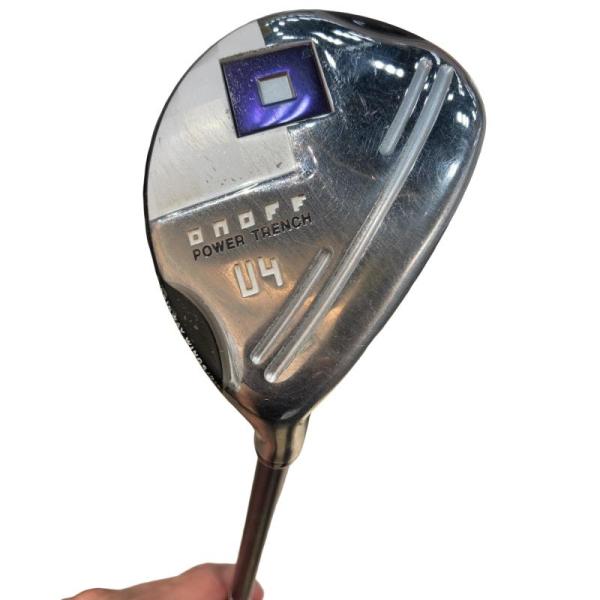 中古　Cランク　ダイワ（グローブライド）　ＯＮＯＦＦ　ＯＮＯＦＦ　ＦＡＩＲＷＡＹ　ＷＩＮＧＳ（２０２１）　Ｕ４　レディース　ユーティリティ　ＳＭＯＯＴＨ　ＫＩＣＫ　ＬＰ−４２１Ｕ 　フレックスＬ ロフト角:21.00