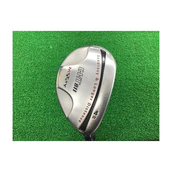 中古　Cランク　ミステリー（和宏エンタープライズ）　ＭＹＳＴＥＲＹ　ＭＹＳＴＥＲＹ　Ｃ−ＨＴ　８１１　Ｕ４　ユーティリティ　リシャフト 　フレックスその他 ロフト角:22.00