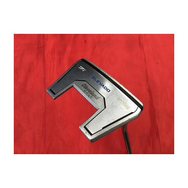 中古　Cランク　クリーブランド　ＴＦｉ　ＴＦｉ　２１３５　ＥＬＥＶＡＤＯ（サテン）　３４インチ　パター　スチール 　フレックスその他 ロフト角:3.00