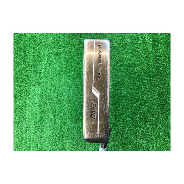 中古　Cランク　ピン　ＫＡＲＳＴＥＮ　ＴＲ　ＫＡＲＳＴＥＮ　ＴＲ　ＺＩＮＧ（長さ調整機能付き）　パター　スチール 　フレックスその他 ロフト角:0.00