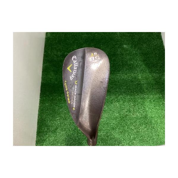 中古　Cランク　キャロウェイ　ＭＡＣＫ　ＤＡＤＤＹ　ＭＡＣＫ　ＤＡＤＤＹ　２　ＴＯＵＲ　ＧＲＩＮＤ　ビンテージ　５８°／０９°　ウェッジ　Ｄｙｎａｍｉｃ　Ｇｏｌｄ 　フレックスＳ ロフト角:58.00