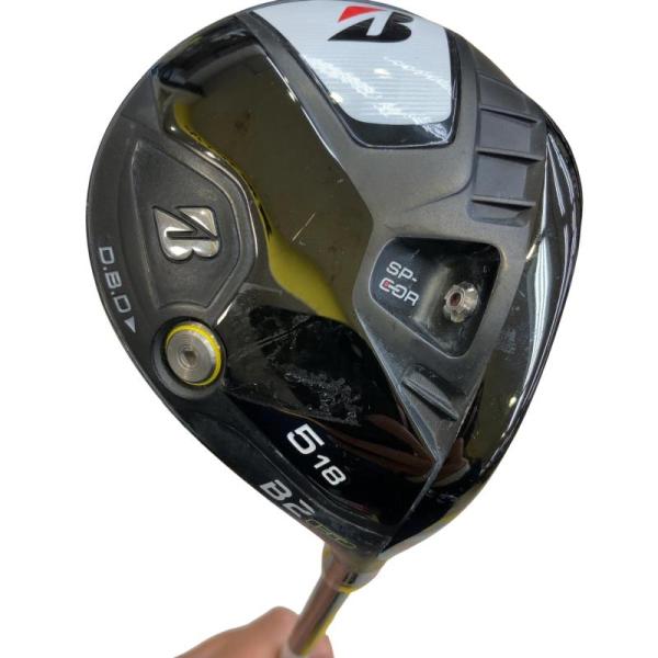 中古　Cランク　ブリヂストン　ＢＲＩＤＧＥＳＴＯＮＥ　ＢＲＩＤＧＥＳＴＯＮＥ　Ｂ２　ＨＴ　５Ｗ　フェアウェイウッド　ＴＥＮＳＥＩ　ＰＲＯ　ＢＬＵＥ　１Ｋ　５０ 　フレックスＳ ロフト角:18.00