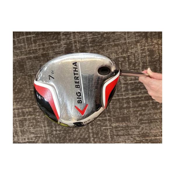 中古　Cランク　キャロウェイ ビッグバーサ BIG BERTHA WOMEN’S(2008) 7W レディース フェアウェイウッド BB-SERIES 40W 41インチ フレックスL ロフト角:23