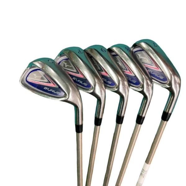 中古　Cランク　ミズノ　ＥＵＲＵＳ　ＥＵＲＵＳ（２０２０）　５Ｓ　レディース（実本数：５本セット）　アイアンセット　ＥＸＳＡＲ（２０２０） 　フレックスＬ ロフト角:33.00