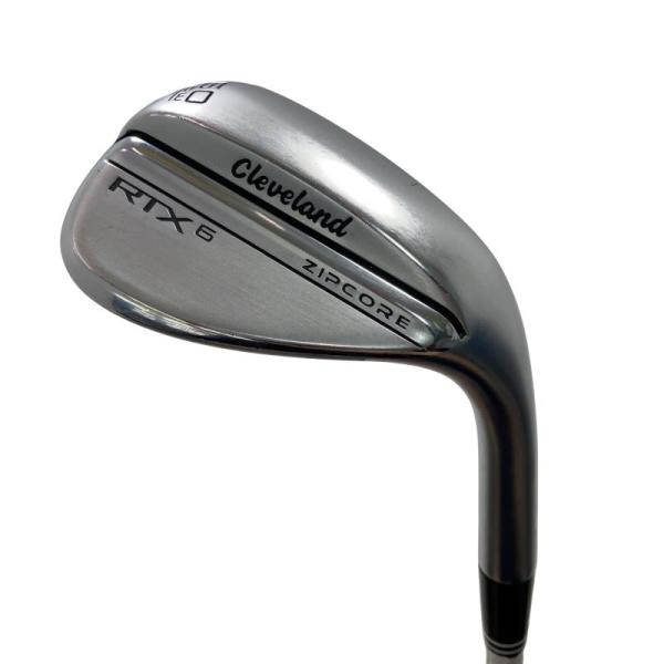 中古　Cランク　クリーブランド　Ｃｌｅｖｅｌａｎｄ　Ｃｌｅｖｅｌａｎｄ　ＲＴＸ−６　ＺＩＰＣＯＲＥ　ツアーサテン　６０°／０６°　ＬＯＷ　ウェッジ　リシャフト 　フレックスその他 ロフト角:60.00