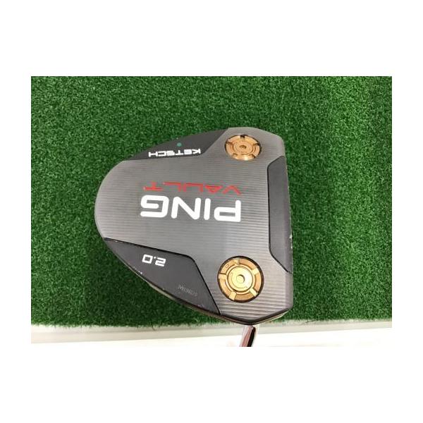 中古　Cランク　ピン　ＶＡＵＬＴ　２．０　ＶＡＵＬＴ　２．０　ＫＥＴＳＣＨ　ステルス（３５０ｇ）　３５インチ（ＰＰ６２グリップ）　パター　スチール 　フレックスその他 ロフト角:3.00