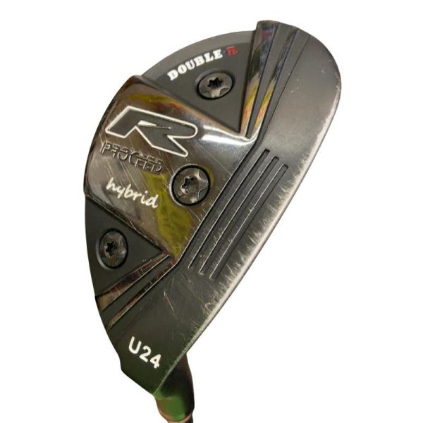 中古　Cランク　ジャスティック　ＰＲＯＣＥＥＤ　ＰＲＯＣＥＥＤ　ＤＯＵＢＬＥ−Ｒ　ＨＹＢＲＩＤ　ＵＴ　２４°　ユーティリティ　純正特注シャフト 　フレックスＳ ロフト角:24.00