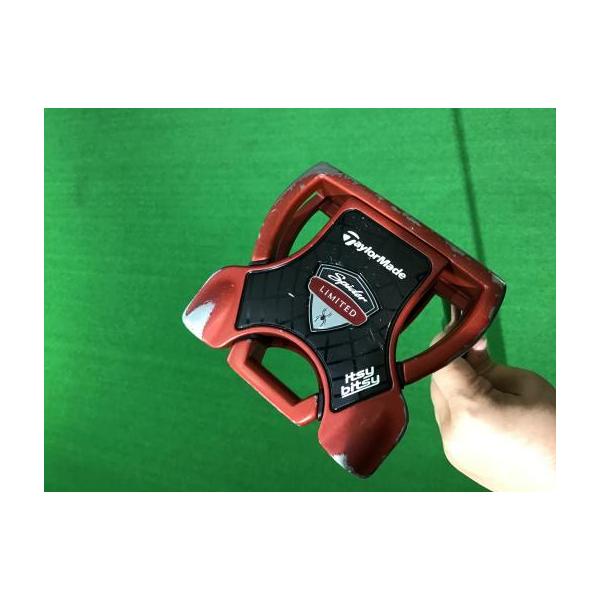 中古　Dランク　テーラーメイド　Ｓｐｉｄｅｒ　Ｓｐｉｄｅｒ　ＬＩＭＩＴＥＤ　ｉｔｓｙ　ｂｉｔｓｙ（ＲＥＤ）　３４インチ　パター　スチール 　フレックスその他 ロフト角:2.50