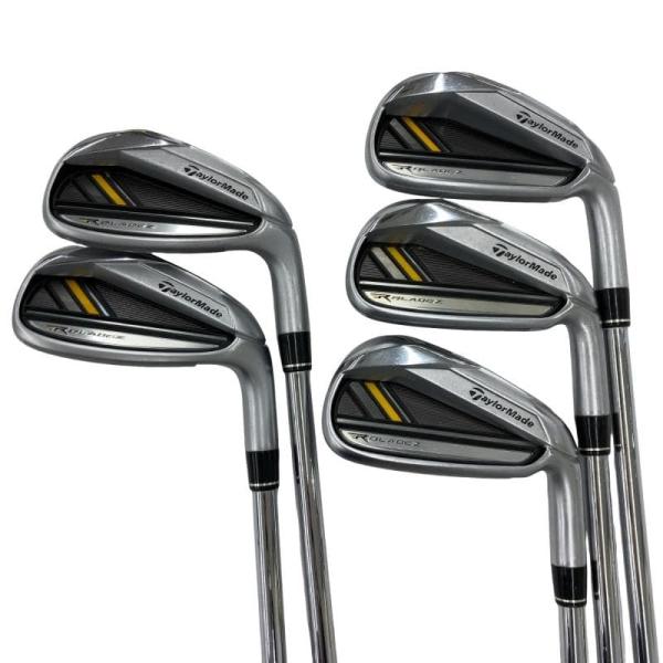 中古　Dランク　テーラーメイド　ＲＯＣＫＥＴ　ＢＬＡＤＥＺ　ＲＯＣＫＥＴ　ＢＬＡＤＥＺ　　６Ｓ（実本数：５本セット）　アイアンセット　ＫＢＳ　Ｃ−ＴＡＰＥＲ　９０ 　フレックスＲ ロフト角:23.00