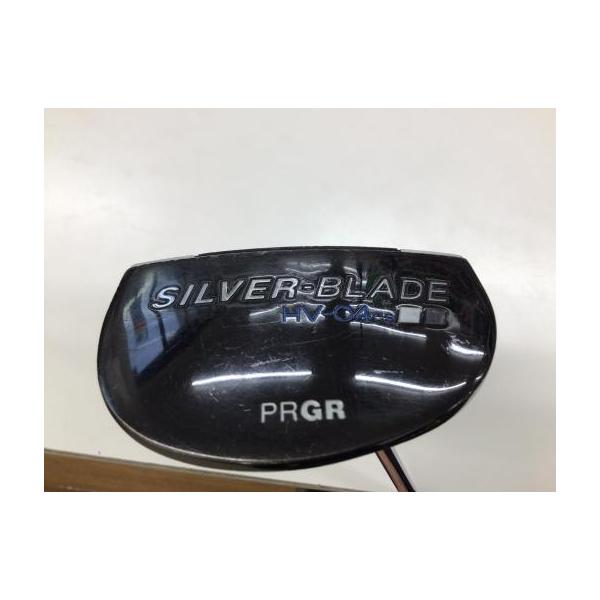 中古　Dランク　プロギア　ＳＩＬＶＥＲ−ＢＬＡＤＥ　ＨＶ　ＳＩＬＶＥＲ−ＢＬＡＤＥ　ＨＶ−０４ＣＳ　３４インチ　パター　スチール 　フレックスその他 ロフト角:3.00
