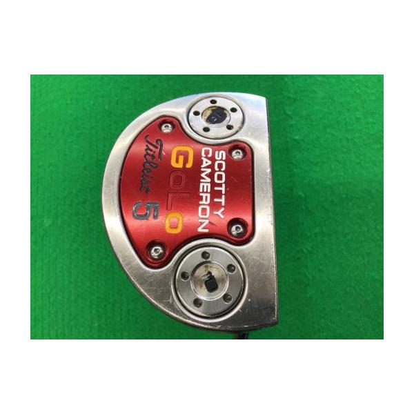 中古　Dランク　タイトリスト　ＳＣＯＴＴＹ　ＣＡＭＥＲＯＮ　ＳＣＯＴＴＹ　ＣＡＭＥＲＯＮ　ＧｏＬｏ　５　３５インチ　パター　スチール 　フレックスその他 ロフト角:3.50