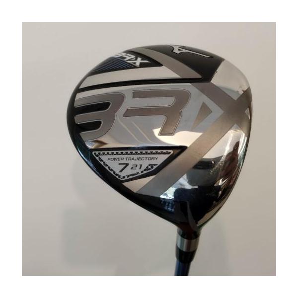 中古　Cランク　ミズノ ビーアールエックス BR-X ダークグレー BR-X ダークグレー 7W レディース フェアウェイウッド BR-X(FW) 41インチ フレックスL ロフト角:21