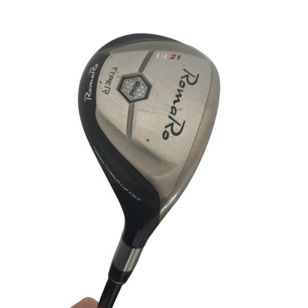 中古　Cランク　ＲｏｍａＲｏ　ＲｏｍａＲｏ　ＲｏｍａＲｏ　Ｒａｙ　ＴＹＰＥ　Ｒ　シルバー　Ｕ２１　ユーティリティ　ＲｏｍａＲｏ　ＲＪ−Ｔ１１ 　フレックスＳ ロフト角:21.00
