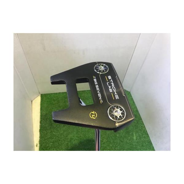 中古　Cランク　オデッセイ　ＳＴＲＯＫＥ　ＬＡＢ　ＢＬＡＣＫ　ＳＴＲＯＫＥ　ＬＡＢ　ＢＬＡＣＫ　ＢＩＧ　ＳＥＶＥＮ　ＴＵ　３３インチ　パター　ＳＴＲＯＫＥ　ＬＡＢ　ＢＬＡＣＫ 　フレックスその他 ロフト角:0.00