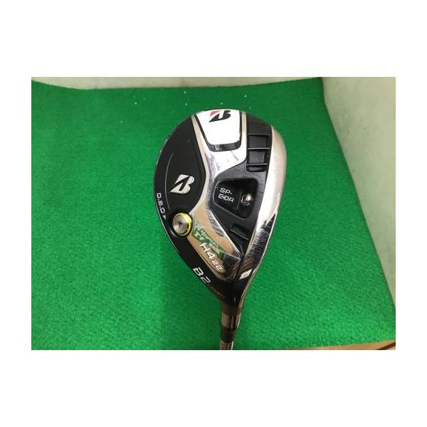 中古　Cランク　ブリヂストン　ＢＲＩＤＧＥＳＴＯＮＥ　ＢＲＩＤＧＥＳＴＯＮＥ　Ｂ２　ＨＴ　Ｈ４　ユーティリティ　ＶＡＮＱＵＩＳＨ　ＢＳ５０ｈ 　フレックスＳＲ ロフト角:22.00