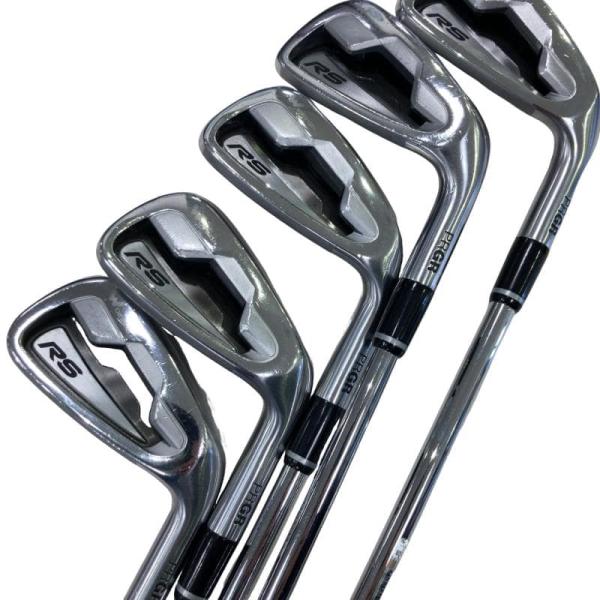 中古　Cランク　プロギア　ＲＳ　ＲＳ（２０１８）　５Ｓ（実本数：５本セット）　アイアンセット　純正特注シャフト 　フレックスＲ ロフト角:29.00