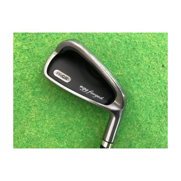 中古　Dランク　プロギア　ｅｇｇ　ｅｇｇ　ＦＯＲＧＥＤ（２０１２）　　８Ｓ（実本数：７本セット）　アイアンセット　ｅｇｇオリジナルカーボン 　フレックスＳＲ ロフト角:28.00
