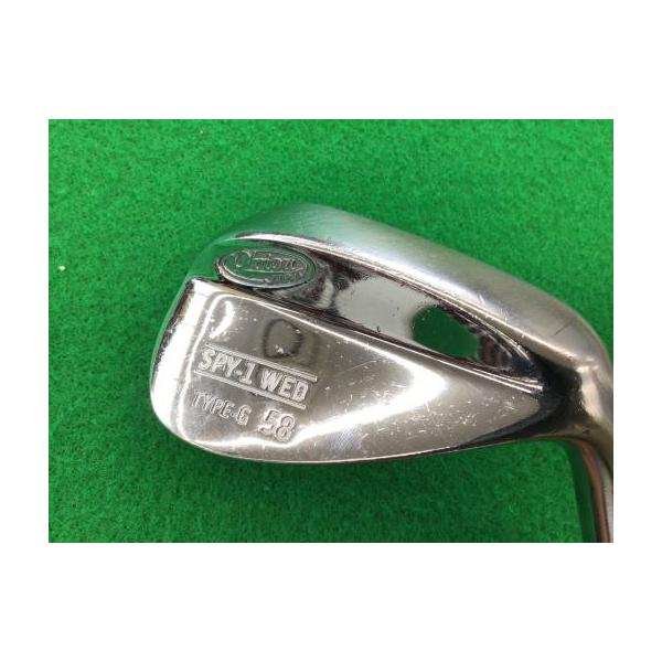 中古　Dランク　ＯＲＩＯＮ（オライオン）　ＳＰＹ−１　ＷＥＤ　ＳＰＹ−１　ＷＥＤ　ＴＹＰＥ−Ｇ（メッキ仕上げ）　５８°　ウェッジ　純正特注シャフト 　フレックスＳ ロフト角:58.00