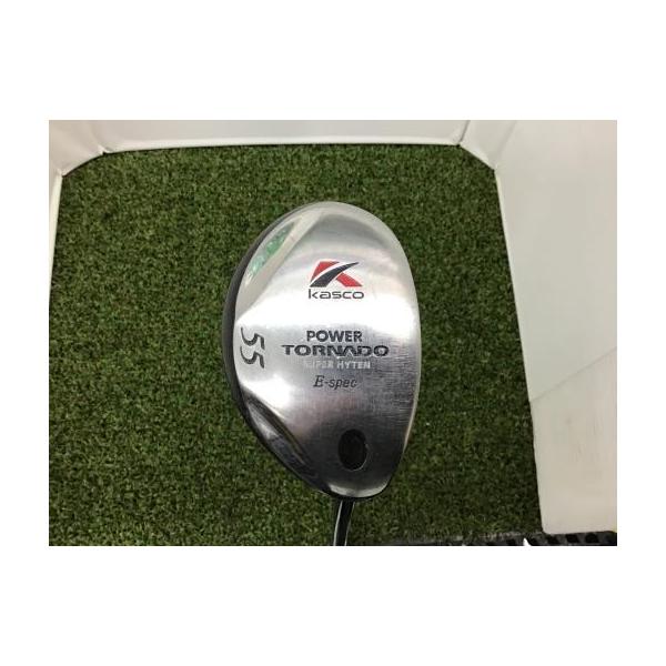 中古　Dランク　キャスコ パワートルネード E-Spec POWER TORNADO E-Spec 55 ユーティリティ POWER TORNADO 40インチ フレックスS